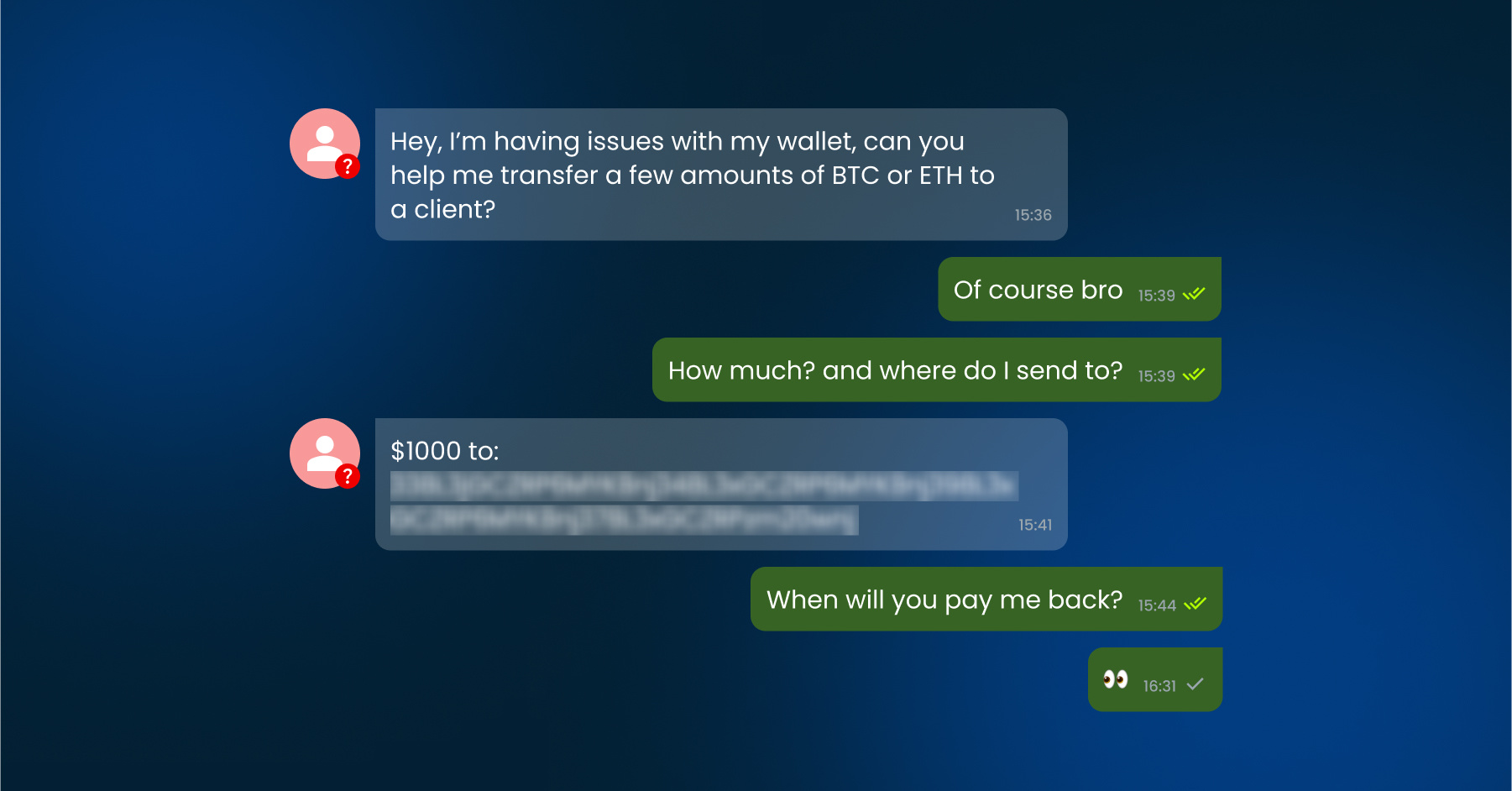 Scammers Use Fake Telegram For Btc - CoinCover